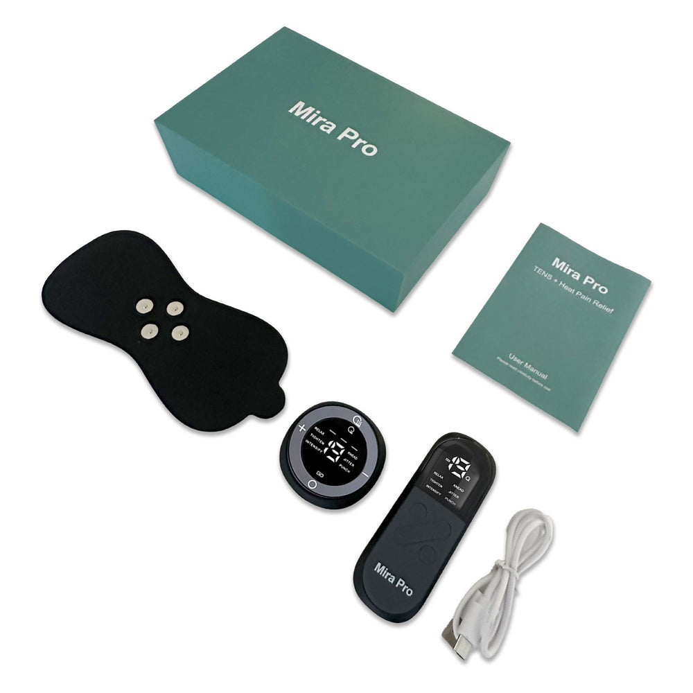 Pain Relief Device Heat and TENS – Mira Pro